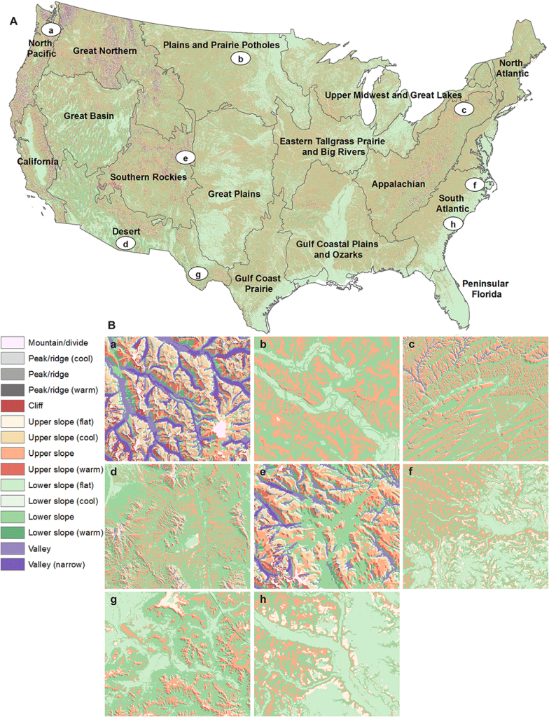 New maps provide an ecological basis for climate adaptation planning ...
